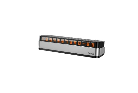 SUPORT numar de telefon parbriz Baseus, functie de inchidere si ...