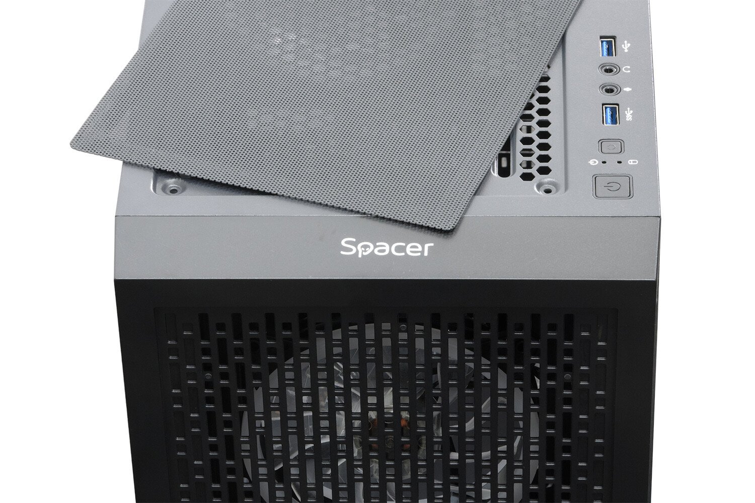 CARCASA SPACER - gaming, Middle Tower, ATX, "SHIELD", fara sursa ...