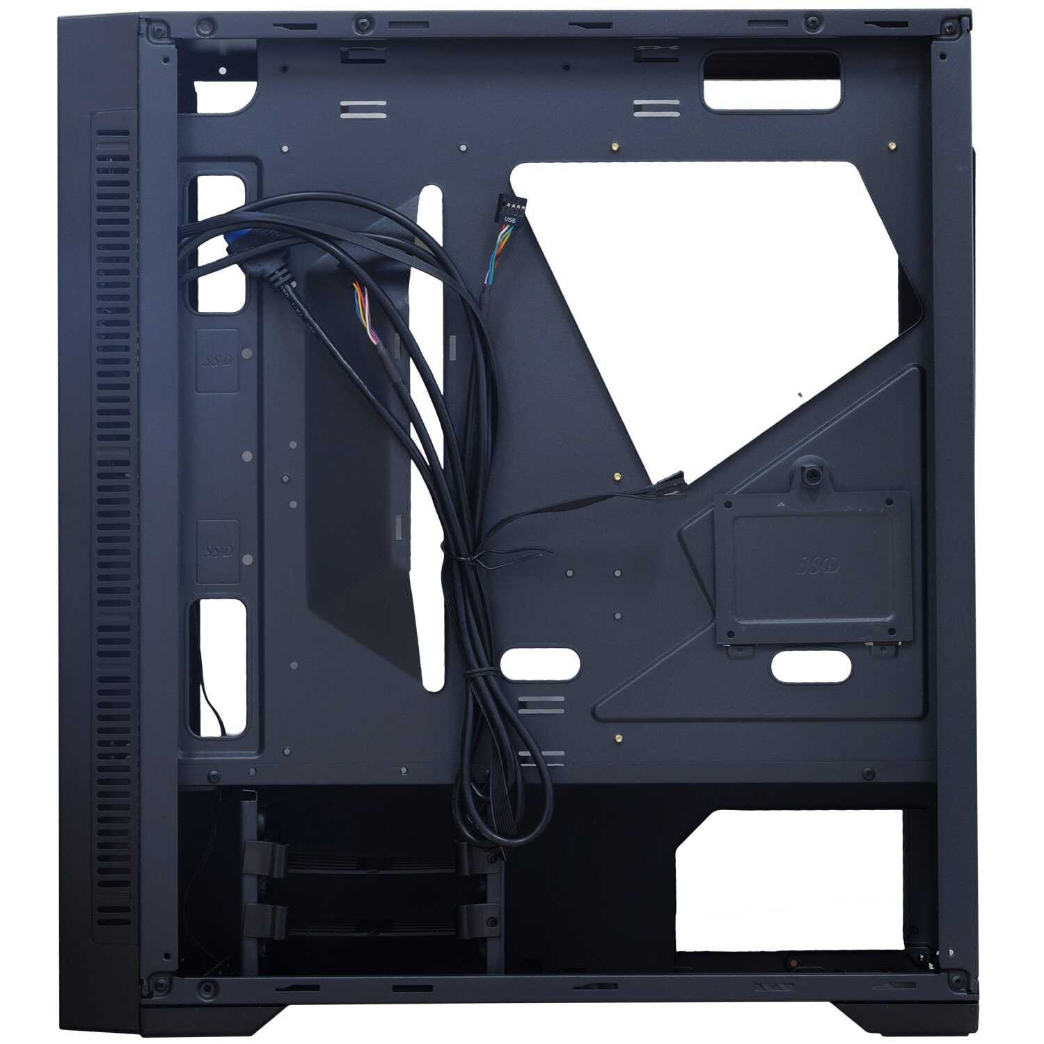 CARCASA SPACER - gaming, Middle Tower, ATX, "STRIKE", fara sursa ...