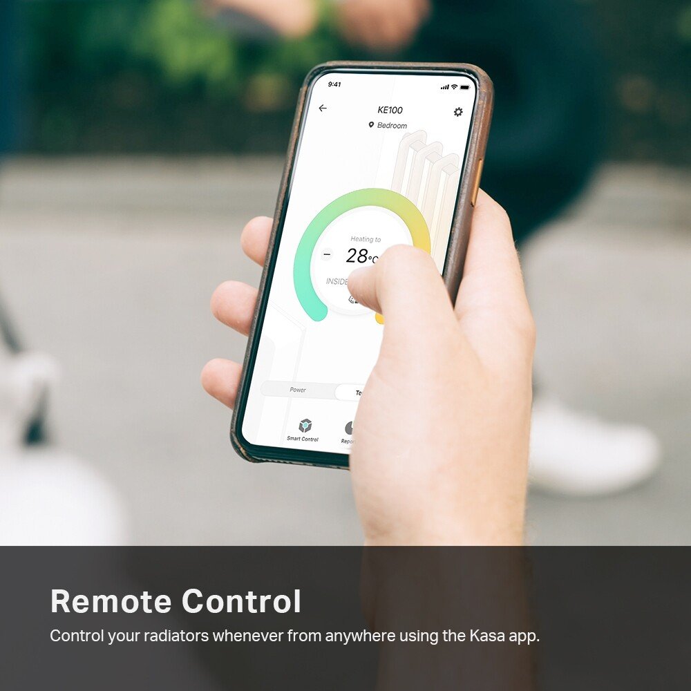 ROBINET CU TERMOSTAT si valva TP-Link, frecventa functionare 868 MHz ...