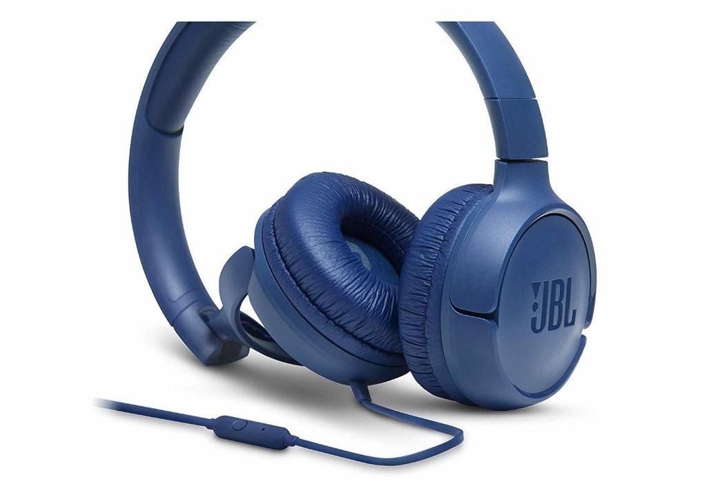 Casti Audio JBL Tune 500 Jack 3.5mm Albastru - Contakt.ro